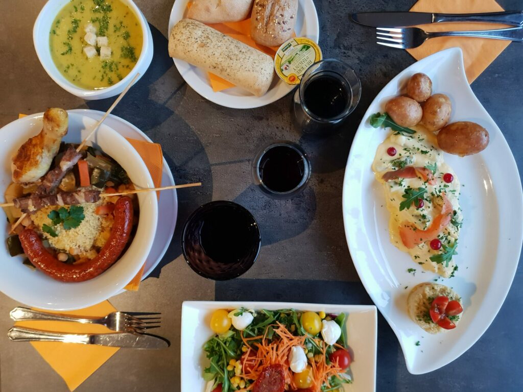 Snacking et Fresh Selection de l'Orange Hotel : un petit creux